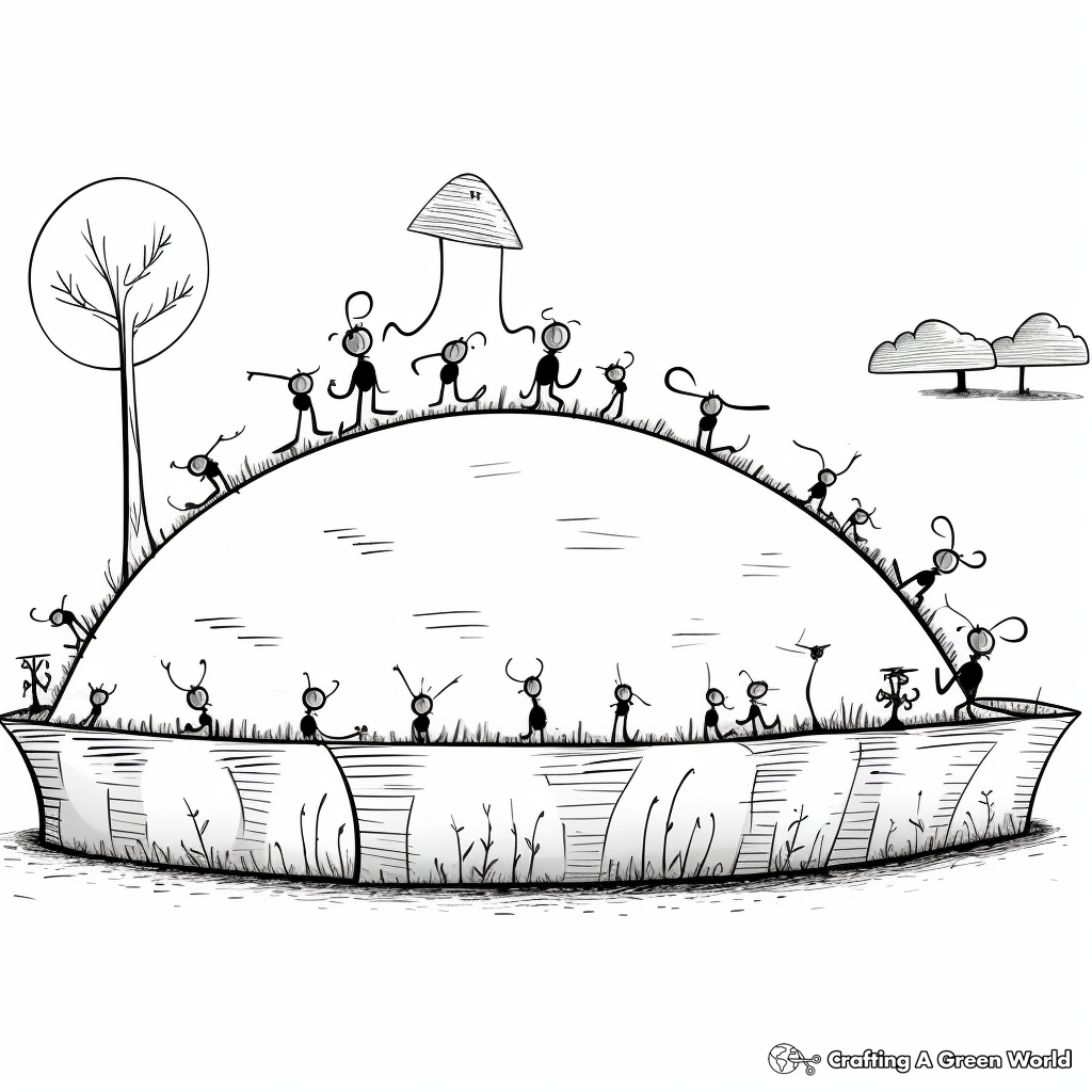 Ant Coloring Pages - Free & Printable!