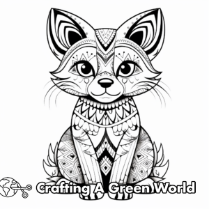 Cute Fox Coloring Pages - Free & Printable!