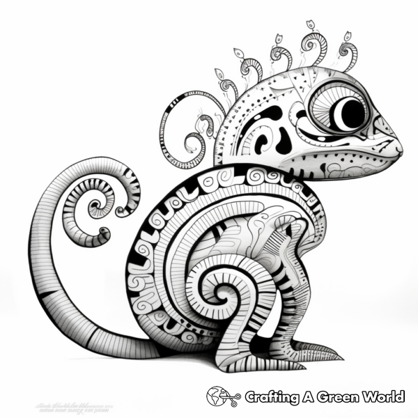 Lizard Coloring Pages - Free & Printable!