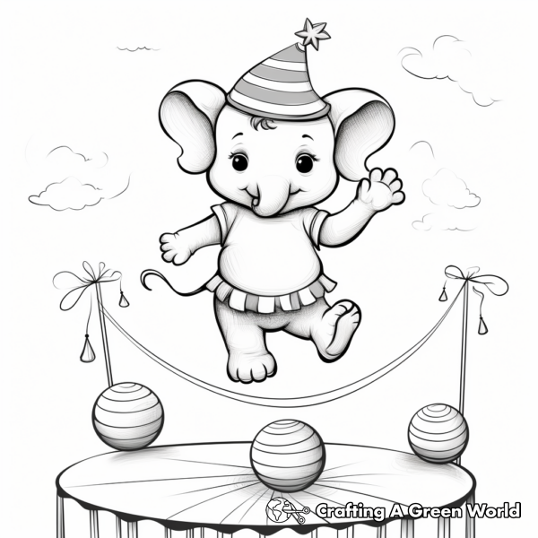 Baby Elephant Coloring Pages - Free & Printable!