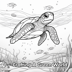 Sea Turtle Coloring Pages - Free & Printable!