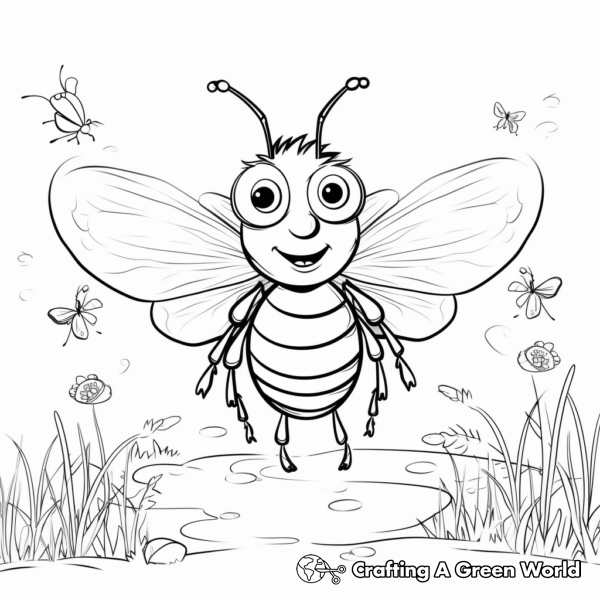 Bee Coloring Pages - Free & Printable!