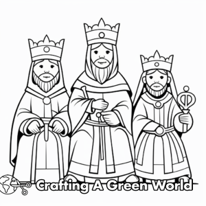 Nativity Coloring Pages - Free & Printable!