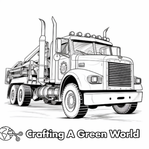 Tow Truck Coloring Pages - Free & Printable!