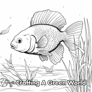 Bluegill Coloring Pages - Free & Printable!