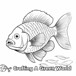 Bluegill Coloring Pages - Free & Printable!
