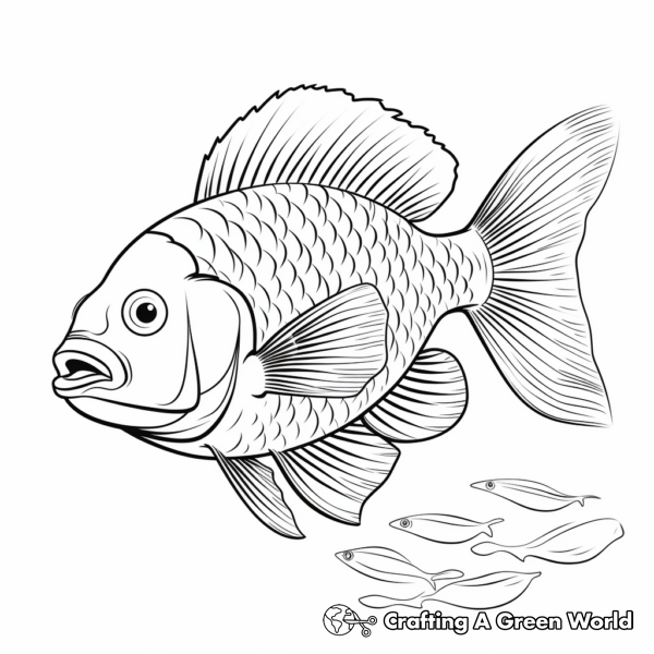 Bluegill Coloring Pages - Free & Printable!