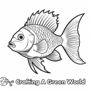 Bluegill Coloring Pages - Free & Printable!