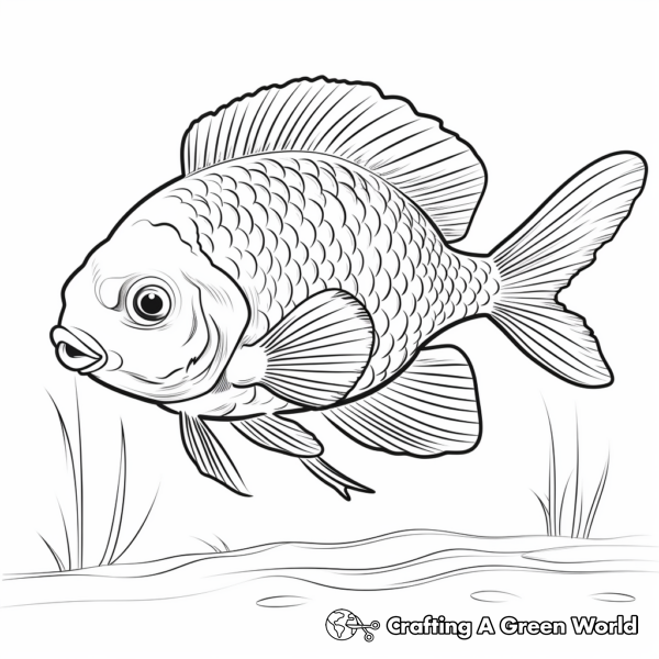 Bluegill Coloring Pages - Free & Printable!
