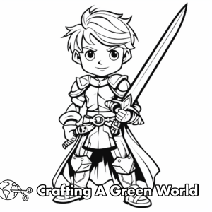 Sword Coloring Pages - Free & Printable!
