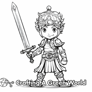 Sword Coloring Pages - Free & Printable!