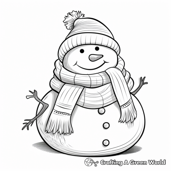 January Coloring Pages - Free & Printable!