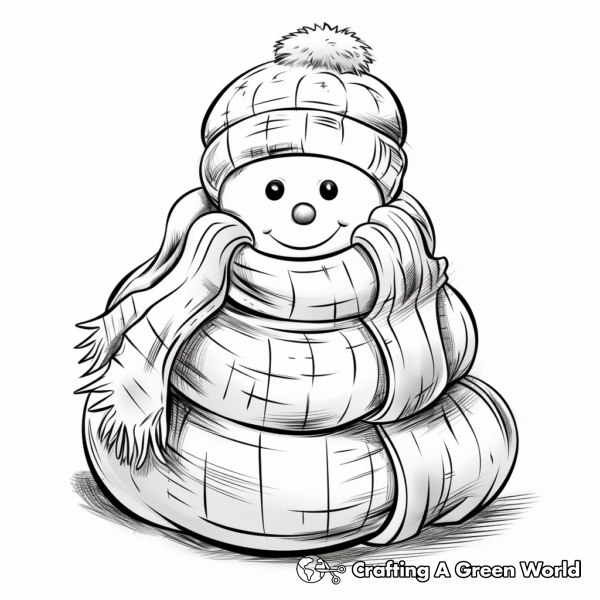 January Coloring Pages - Free & Printable!