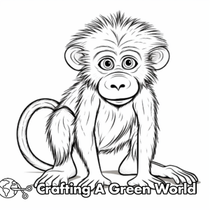 Baboon Coloring Pages - Free & Printable!
