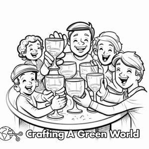 New Years Coloring Pages - Free & Printable!