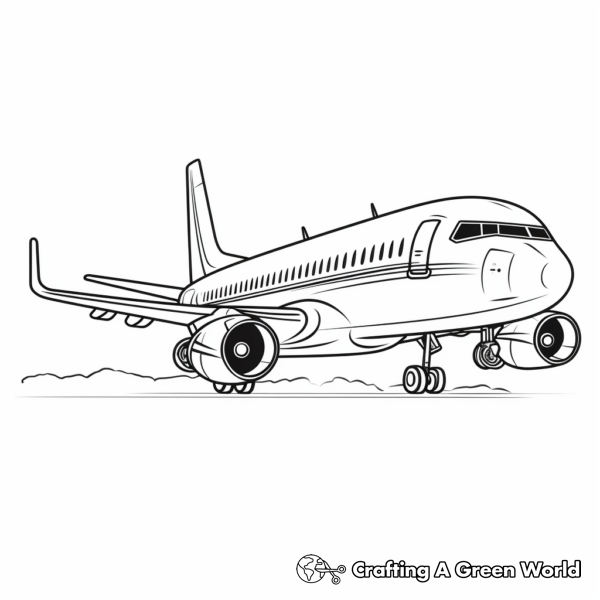 Jet Coloring Pages - Free & Printable!