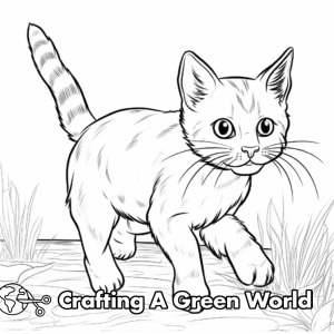 C For Cat Coloring Pages - Free & Printable!