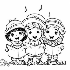 Merry Christmas Coloring Pages - Free & Printable!