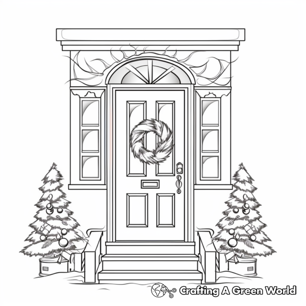 Door Coloring Pages - Free & Printable!