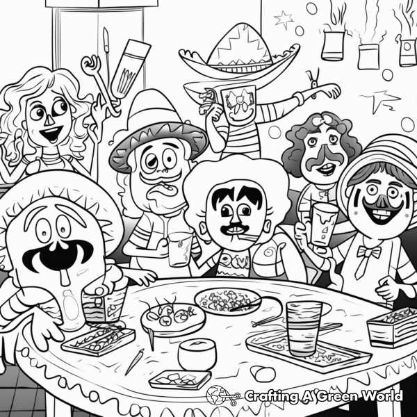 Cinco De Mayo Coloring Pages - Free & Printable!