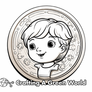 Gold Coin Coloring Pages - Free & Printable!