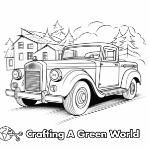 Car Coloring Pages For Adults - Free & Printable!