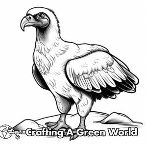 Vulture Coloring Pages - Free & Printable!