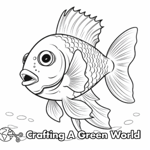 Bluegill Coloring Pages - Free & Printable!