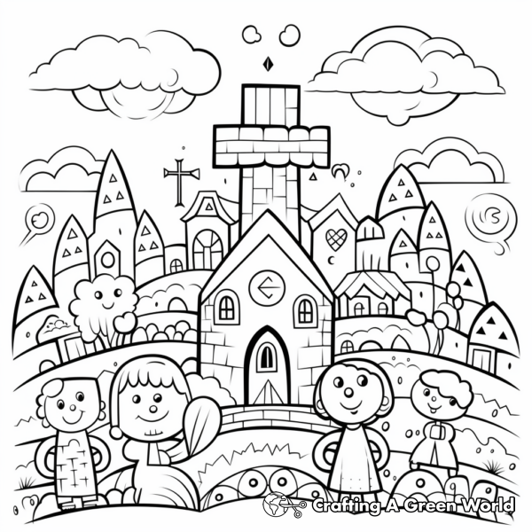 Lent Coloring Pages - Free & Printable!