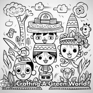 Mexico Coloring Pages - Free & Printable!