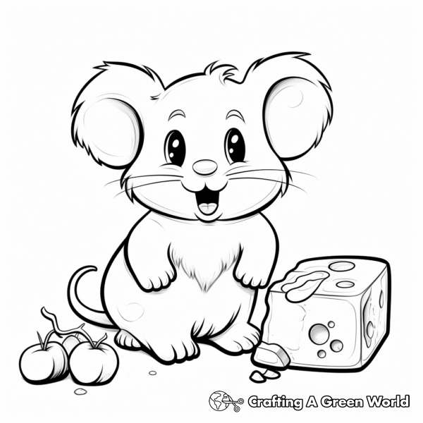 Mouse Coloring Pages - Free & Printable!