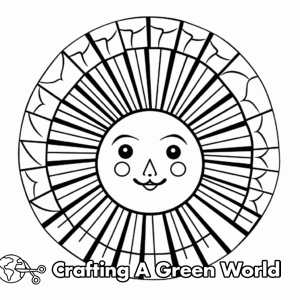 Fan Coloring Pages - Free & Printable!