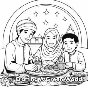 Ramadan Coloring Pages - Free & Printable!