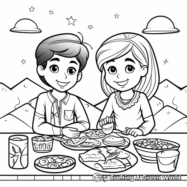 Ramadan Coloring Pages - Free & Printable!