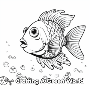 Realistic Sea Animal Coloring Pages - Free & Printable!