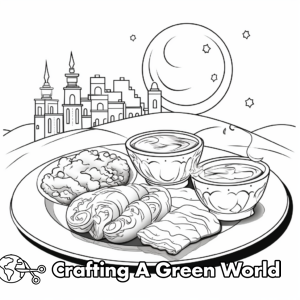 Ramadan Coloring Pages - Free & Printable!