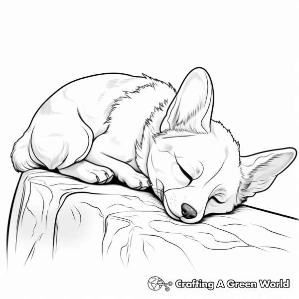Corgi Coloring Pages - Free & Printable!
