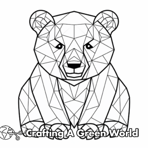Geometric Animal Coloring Pages - Free & Printable!