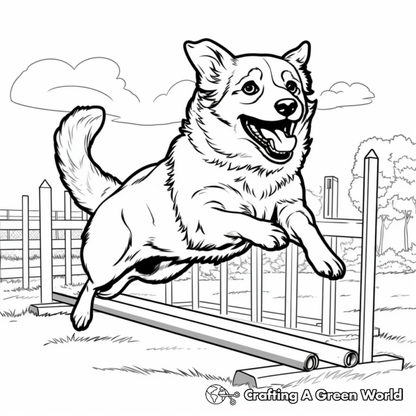 Corgi Coloring Pages - Free & Printable!
