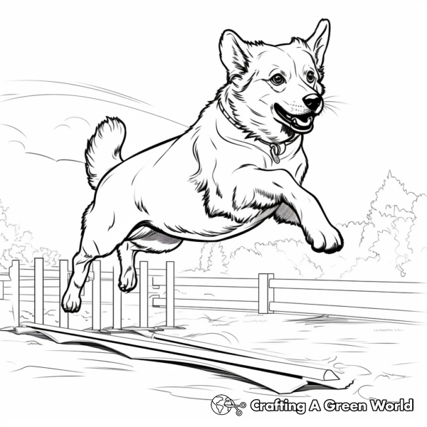 Corgi Coloring Pages - Free & Printable!