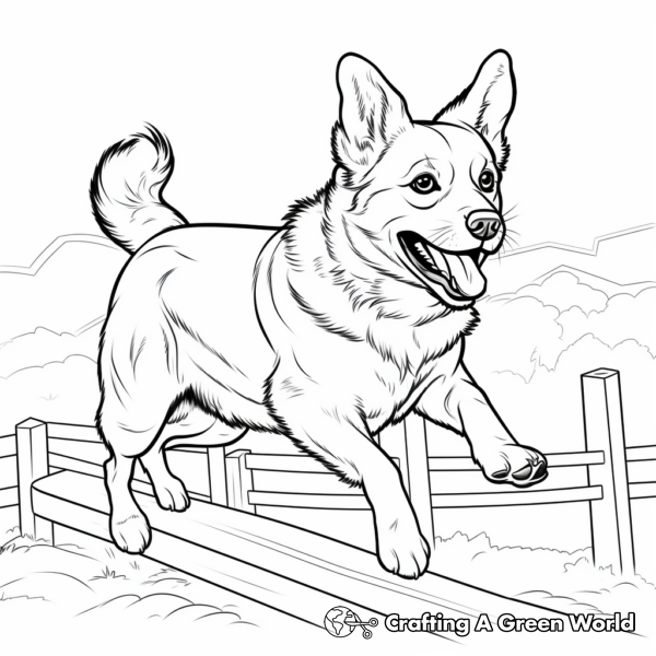 Corgi Coloring Pages - Free & Printable!