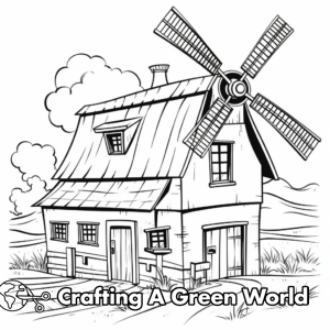 Barn Coloring Pages - Free & Printable!