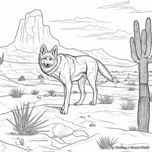 Coyote Coloring Pages - Free & Printable!