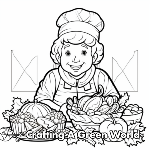 Thanksgiving For Middle School Coloring Pages - Free & Printable!