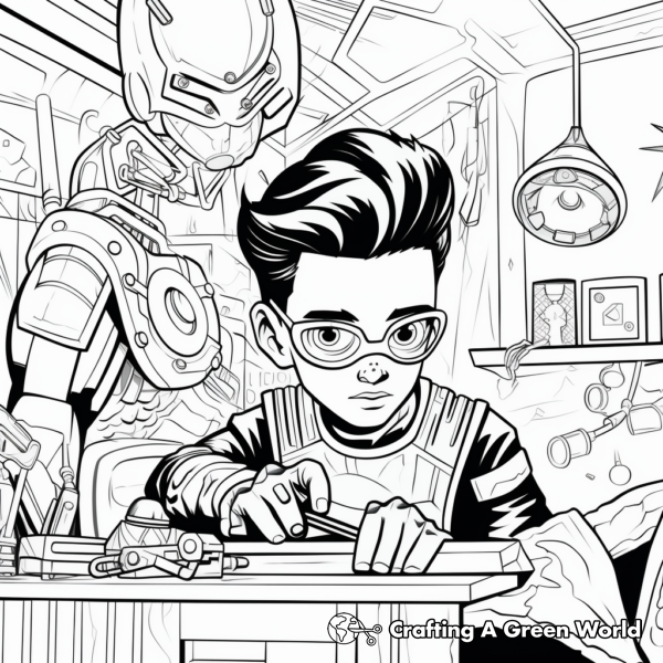 Creating Coloring Pages - Free & Printable!