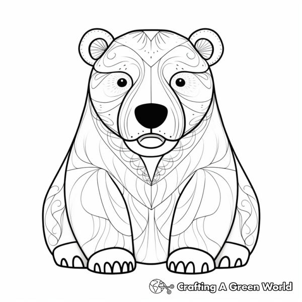 Polar Bear Coloring Pages - Free & Printable!