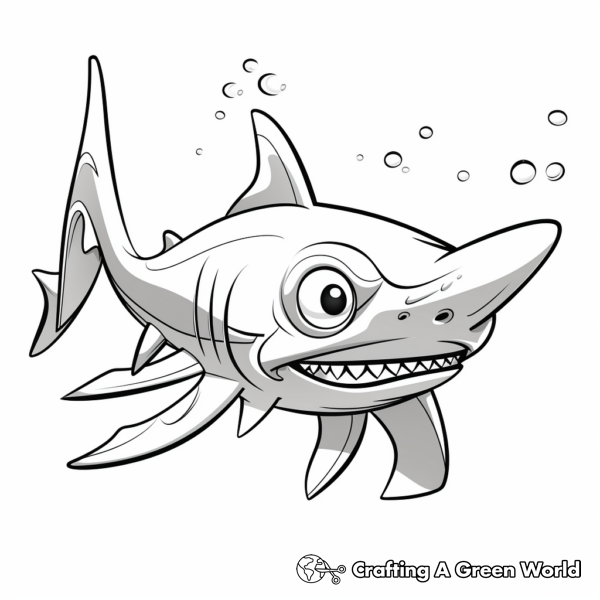 Shark Coloring Pages - Free & Printable!