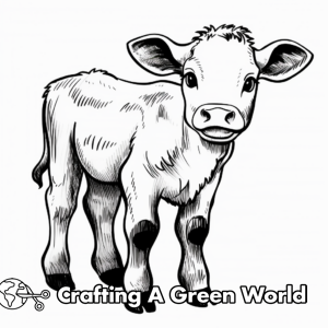 Cow Coloring Pages - Free & Printable!