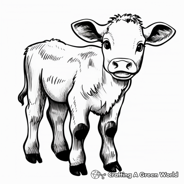 Cow Coloring Pages - Free & Printable!