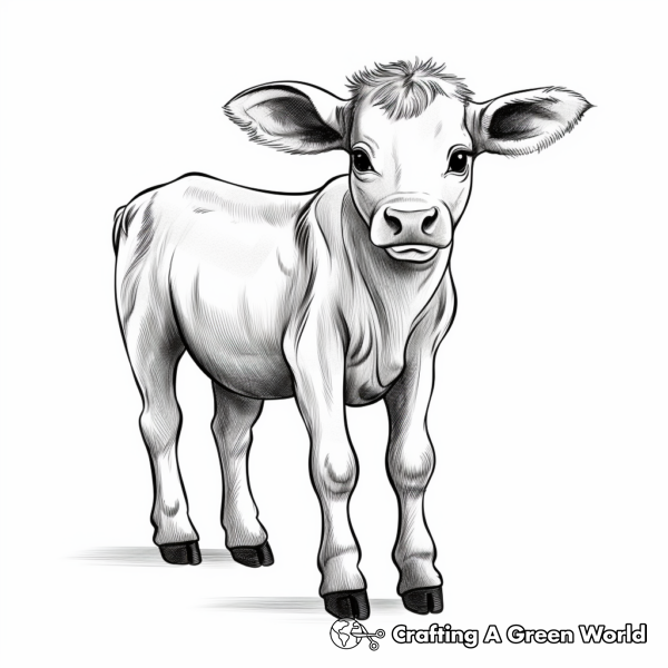Cow Coloring Pages - Free & Printable!